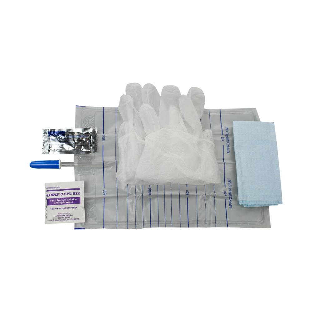 Cure Catheter Insertion Kit With Universal Connector On The Bag ...